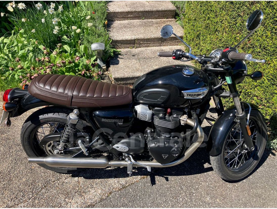 Annonce Triumph bonneville 900 t100 2022 occasion - Haute-Savoie 74
