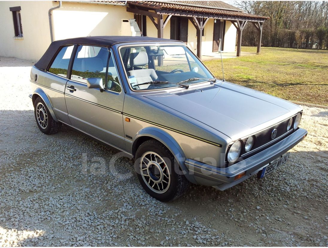 Annonce Volkswagen golf cabriolet 1.8 90 1988 ESSENCE occasion ...