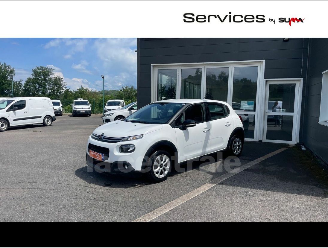Annonce Citroen c3 iii pure tech 82 s&s societe feel nav 2019 ESSENCE ...