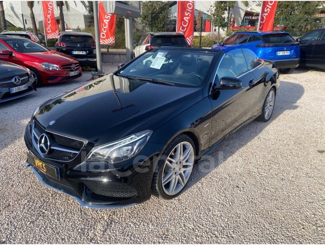 Annonce Mercedes classe e iv (2) cabriolet 200 sportline bva7 2017 ...