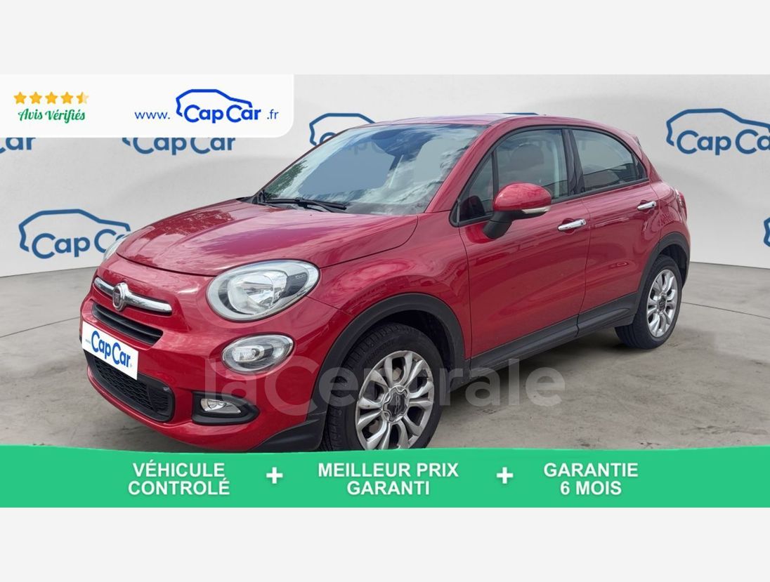 Annonce Fiat 500 x 1.4 multiair 140 popstar 4x2 2016 ESSENCE occasion - Paris - Seine-Maritime 76