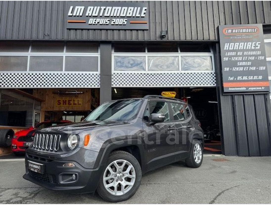 Annonce Jeep renegade 1.4 multiair s&s 140 longitude business 2017 ...