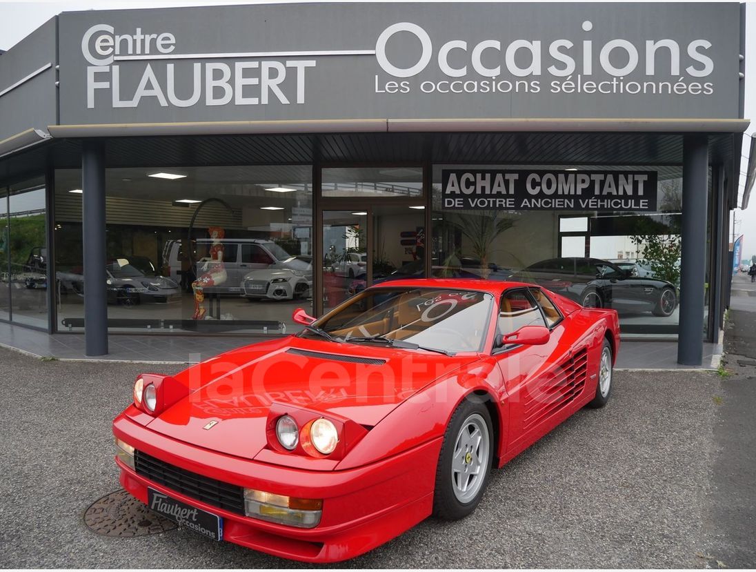 Annonce Ferrari testarossa 5.0 v12 380 1990 ESSENCE occasion - Puy-de ...