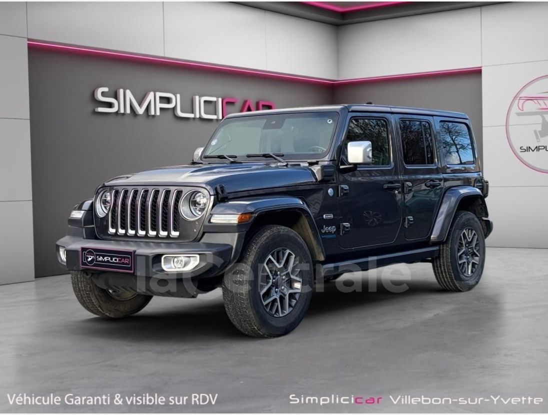 Annonce Jeep wrangler iv (2) unlimited 4xe 2.0 l t 380 phev 4x4 ...