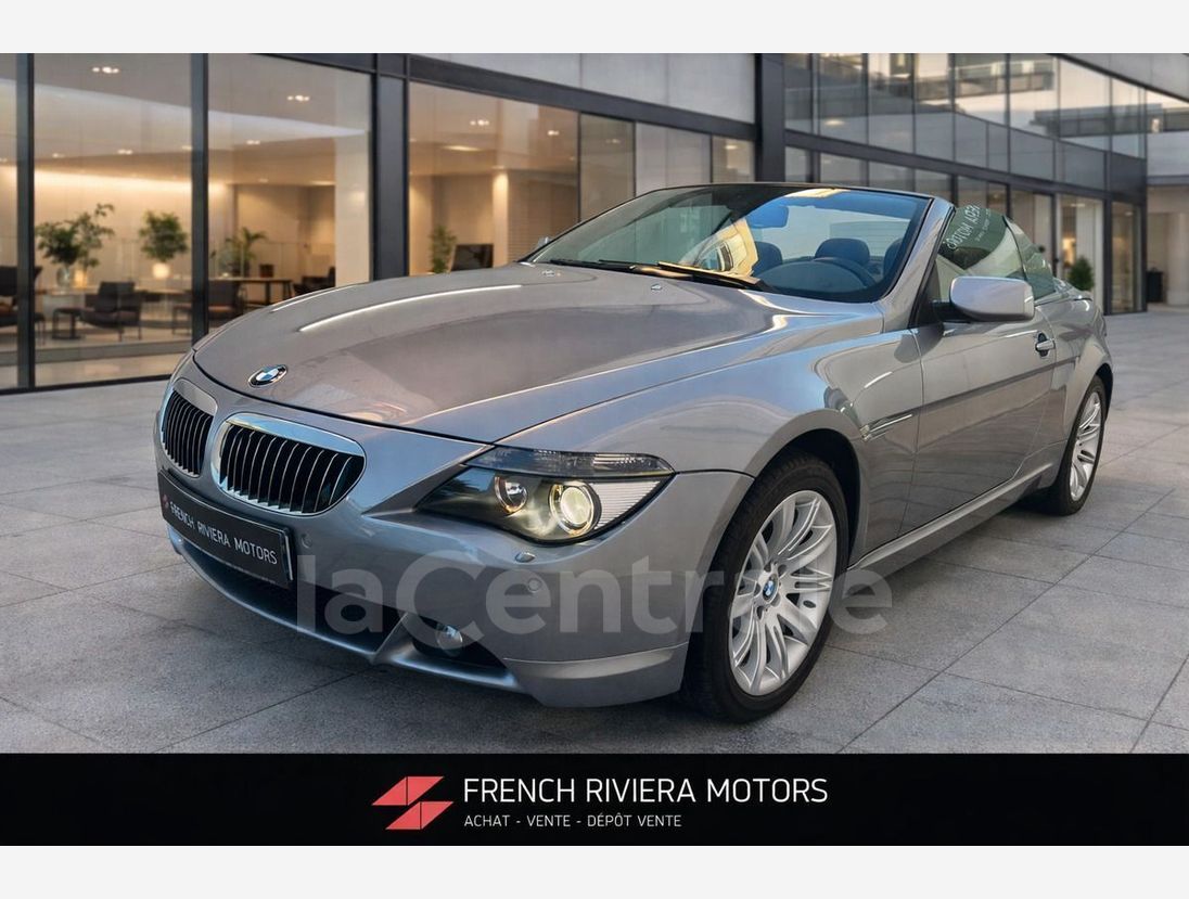Annonce Bmw serie 6 (e63) coupe 645ci smg6 2004 ESSENCE occasion ...