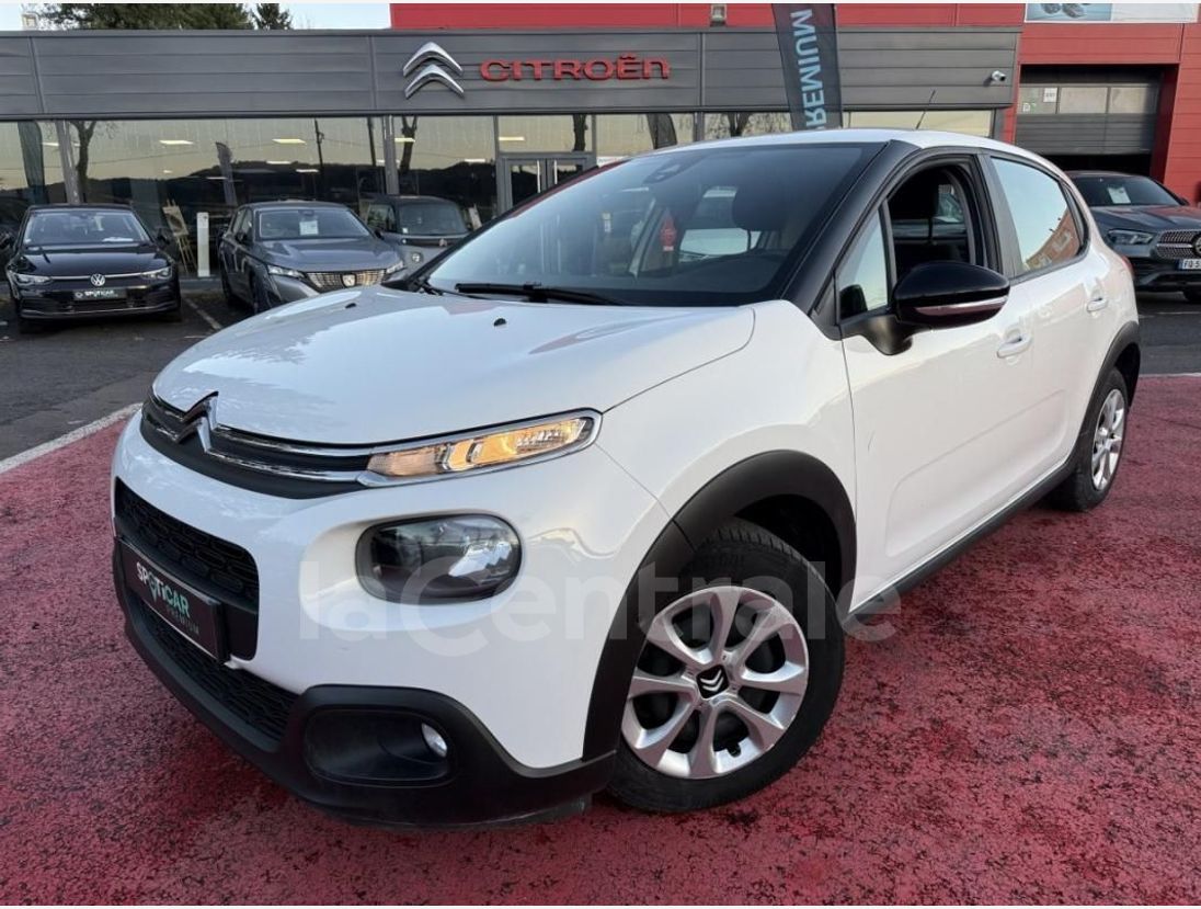 Annonce Citroen c3 iii bluehdi 100 s&s societe feel nav bvm 2020 DIESEL ...