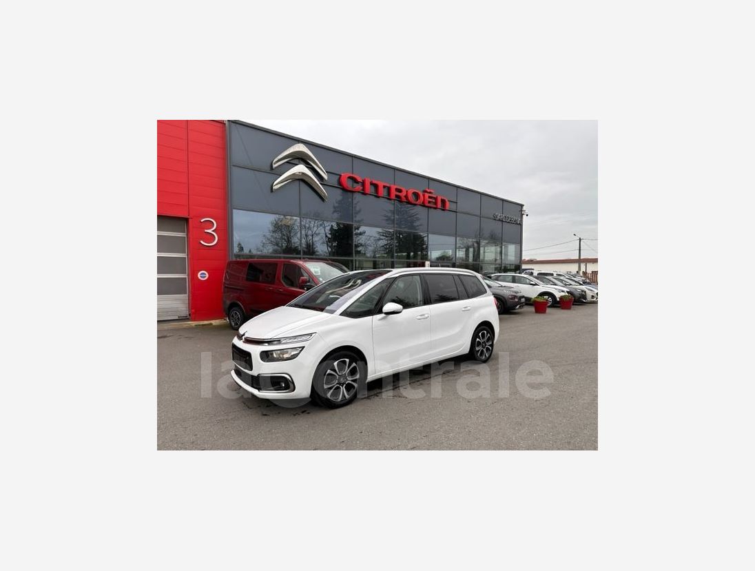 Annonce Citroen grand c4 spacetourer 1.2 puretech 130 s&s shine eat8 ...