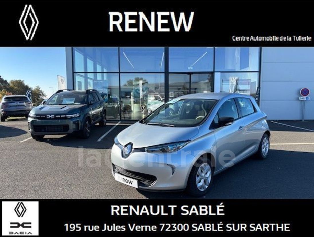 Annonce Renault zoe q90 life charge rapide 2019 41kwh 88 2019 ...